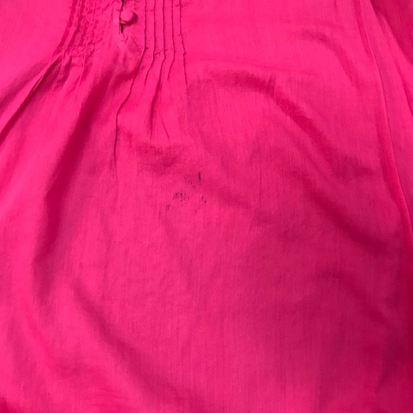 LOFT | Tops | Banded Bottom Cute Pink Tank | Poshmark